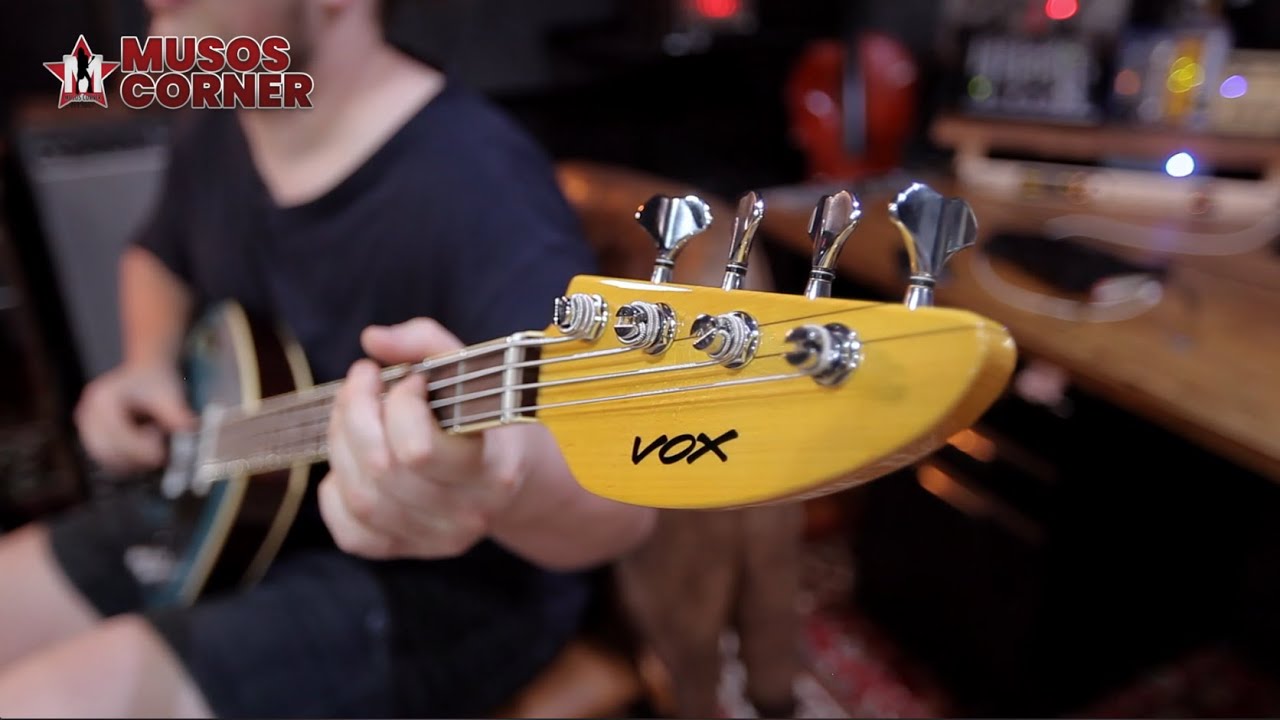 Love letter to the legendary VOX teardrop bass #bass #guitar #vox - YouTube