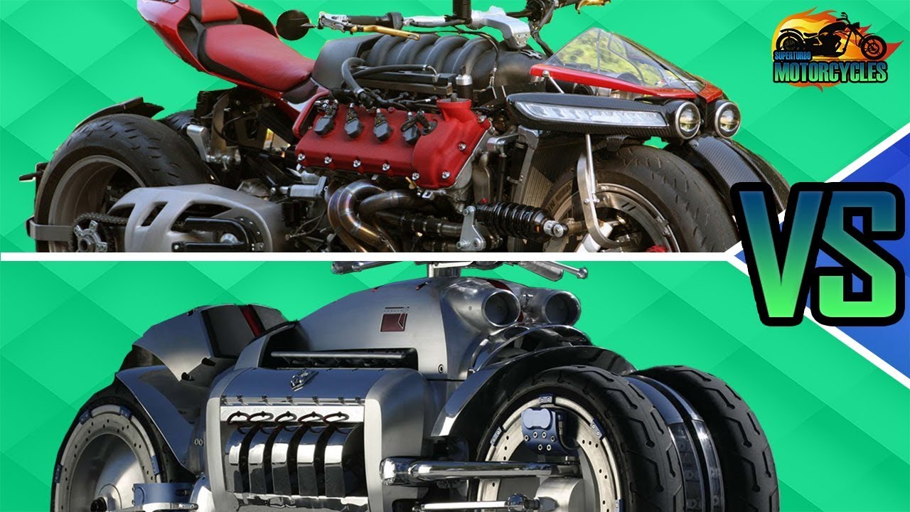 Lazareth LM847 VS Dodge Tomahawk | Bikes Battle - YouTube