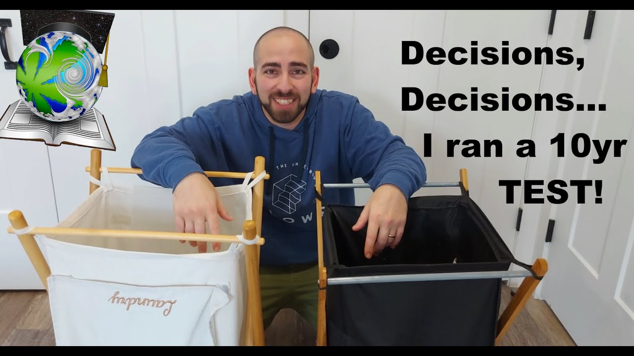 Cotton Hamper vs Polyester - 10+ YEARS X-frame Hamper Comparison - YouTube