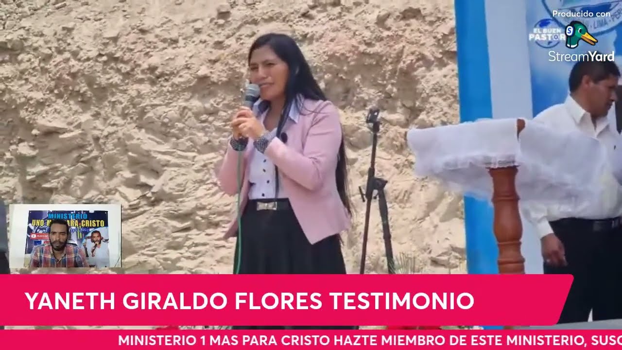 YANETH GIRALDO FLORES QUEDA GRAVADO TESTIMONIO - YouTube
