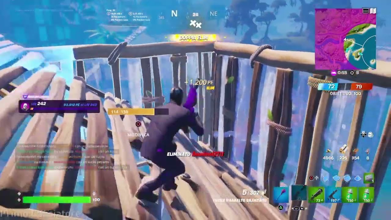 Dark Wild Card - 11 Kill - Skin gameplay - Fortnite (No commentary ...