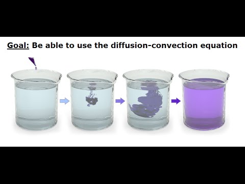 Heat & Mass Transfer - Diffusion/Convection Equation - YouTube