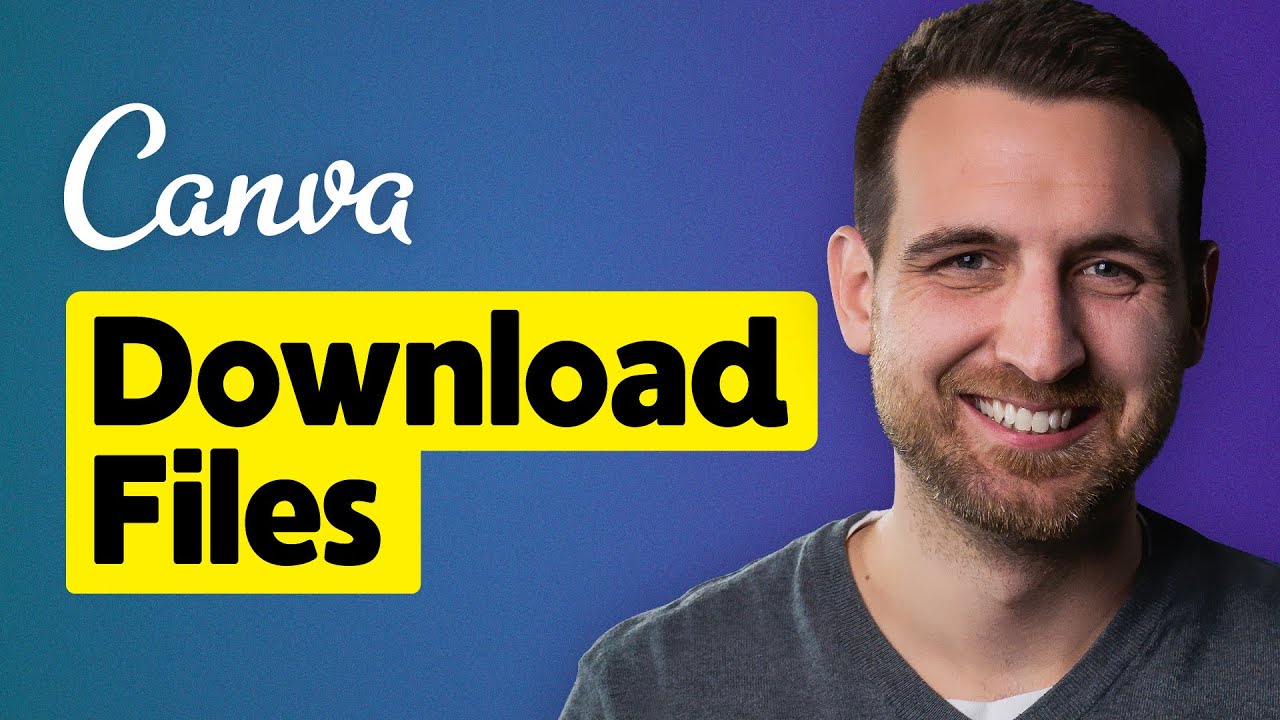 How to Download from Canva - YouTube