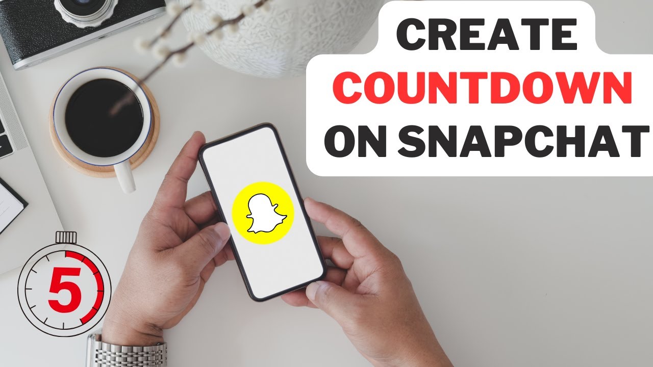 How to Create Countdown on Snapchat| Create Countdown on Snapchat - YouTube