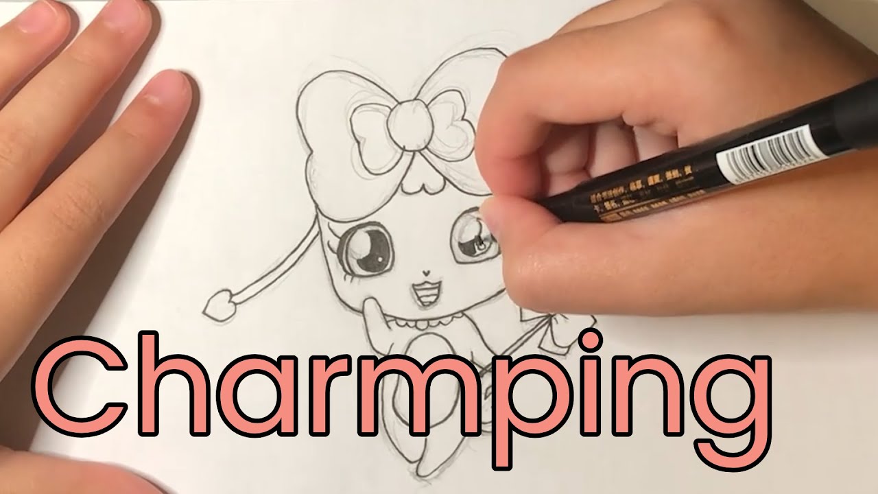 Catch! Teenieping - Charmping | Mola's Fantasy Drawing - YouTube