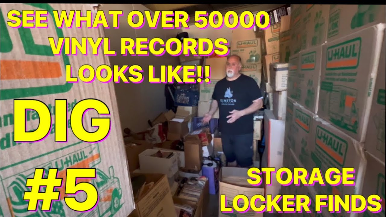 Vinyl Community. Huge Vinyl Record Storage Locker Haul. Over 50,000 ...