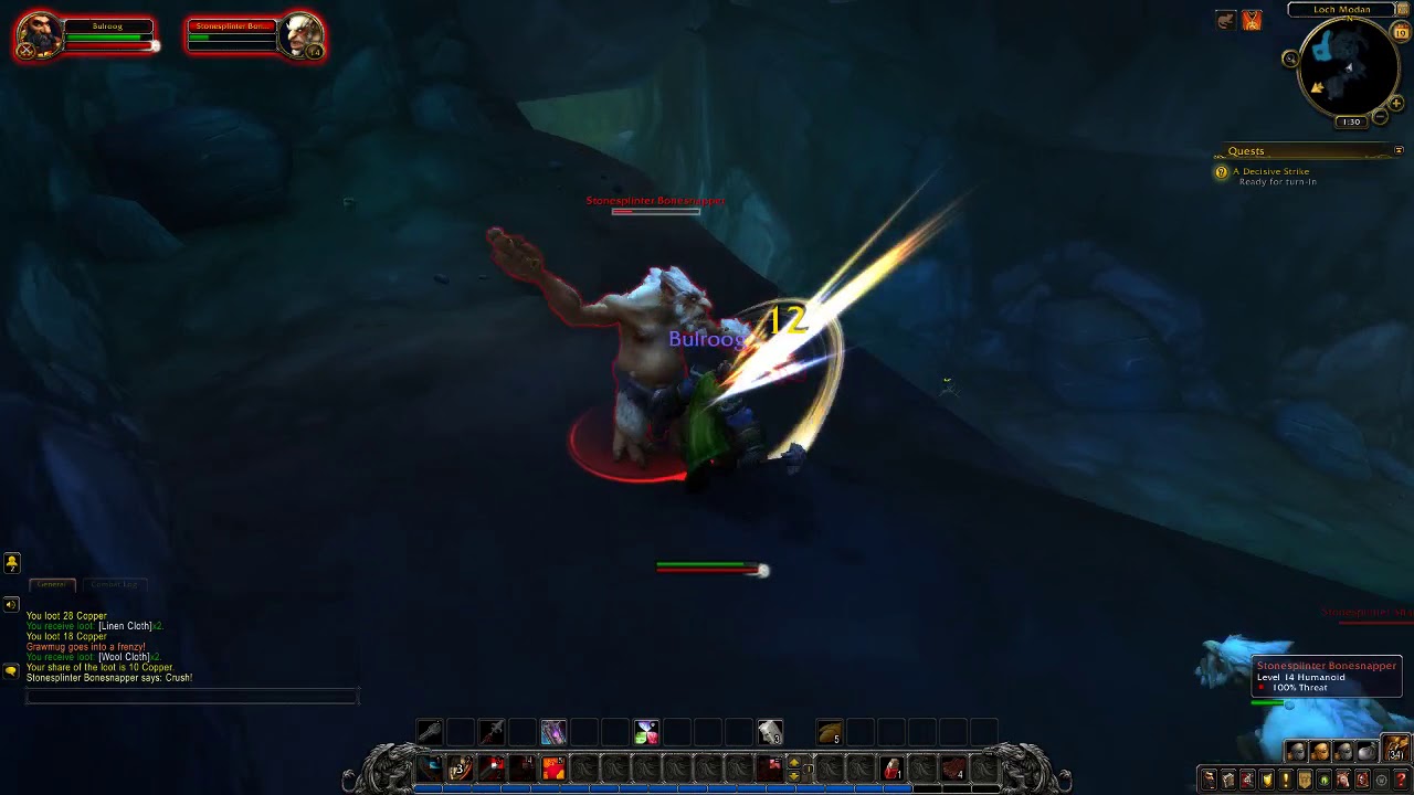World of Warcraft - A Decisive Strike - Stonesplinter Valley - Loch ...