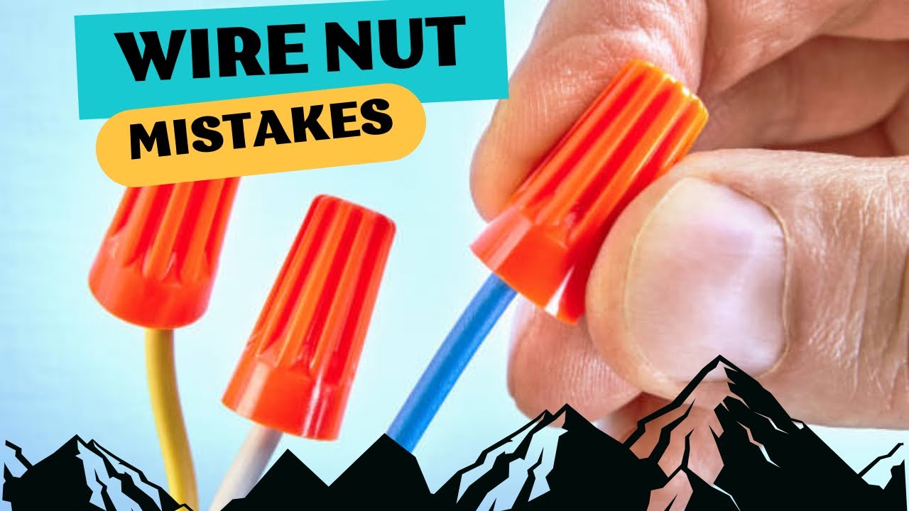 Wiring Mistakes Using Wire Nuts - Avoid These Errors! - YouTube