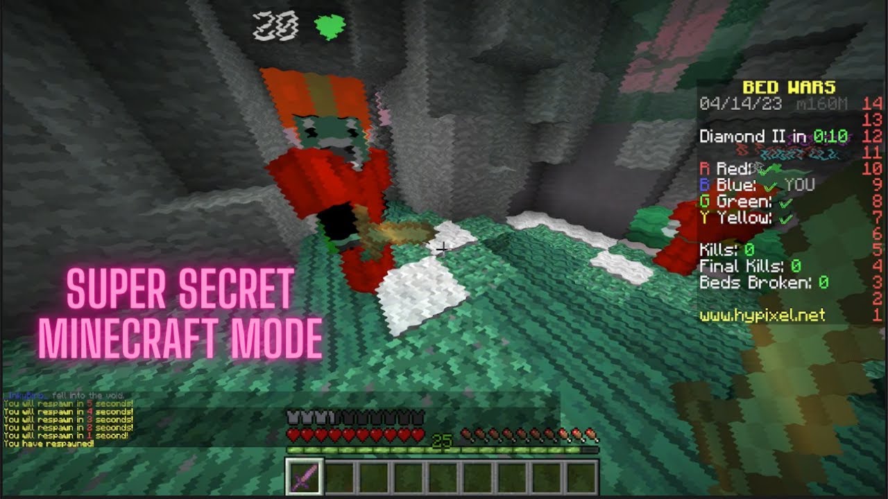 Minecraft silly mode!! (Super Secret Minecraft) - YouTube