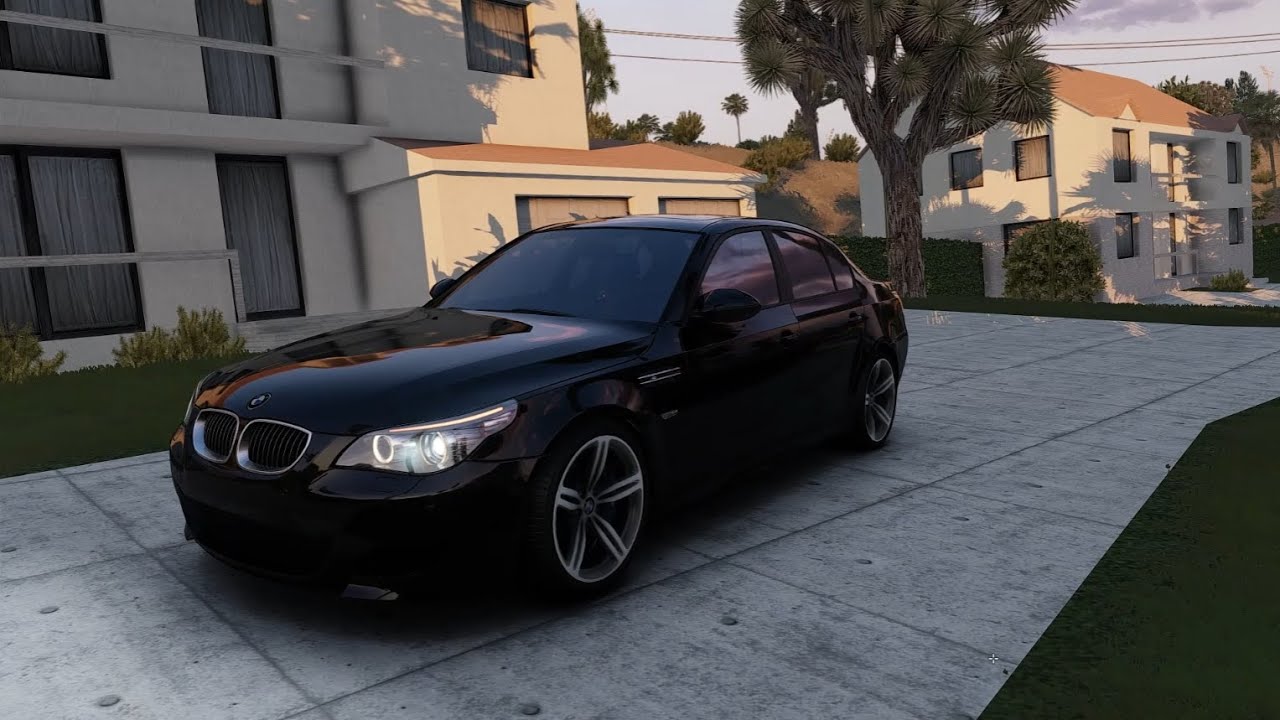 Bmw M5 E60 Drifting at LA CANYONS - YouTube