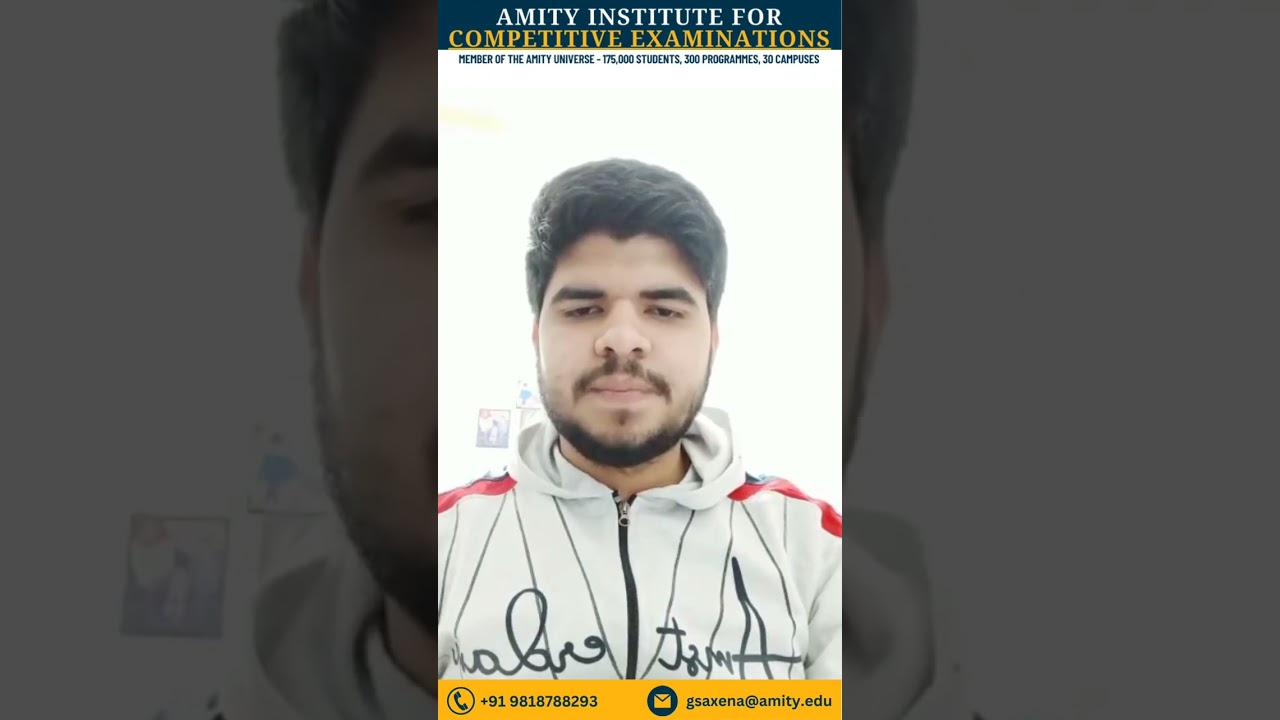 Review of Amity Student | Vansh Dhaka | AIS Saket | #AmityInstitute | # ...