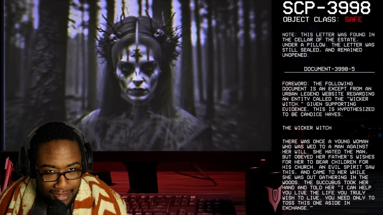 SCP Reaction │SCP-3998 │ The Wicker Witch Lives │ Safe - YouTube