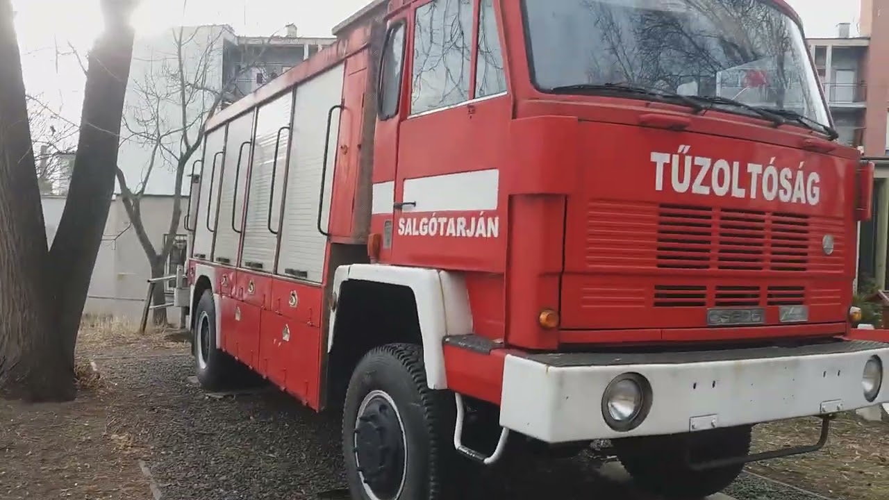 RÁBA Tu /Vízszálító) Csepel D 744 műszaki mentő - YouTube