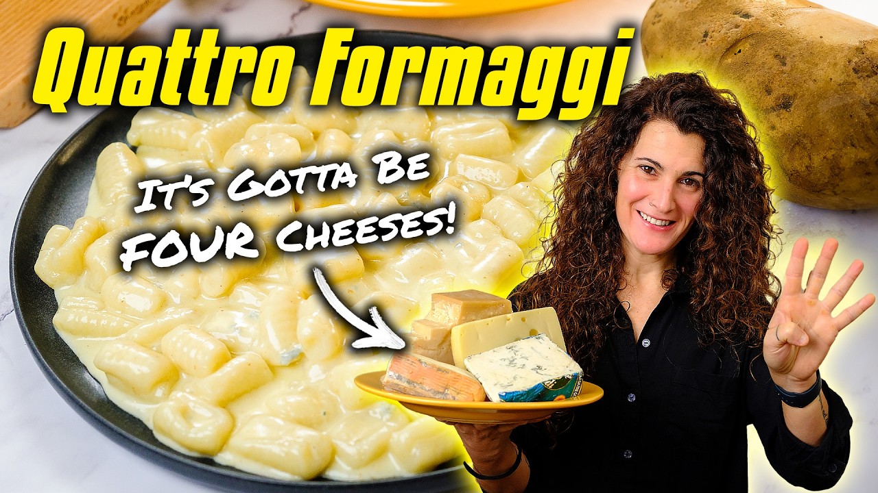 Italian QUATTRO FORMAGGI Dishes | How to Make the Perfect Four Cheese ...