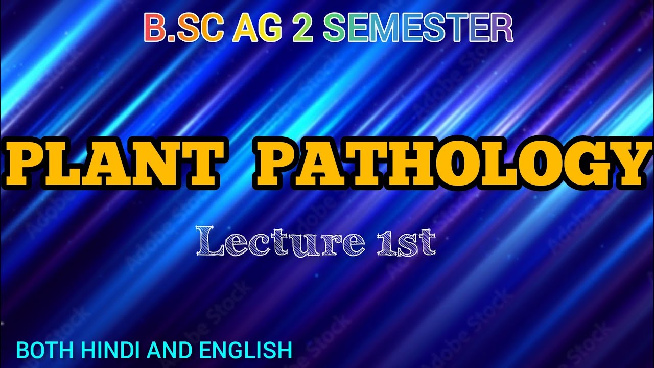 What Is Plant Pathology Introduction B sc Agriculture YouTube What Is Plant Pathology Introduction B sc Agriculture YouTube