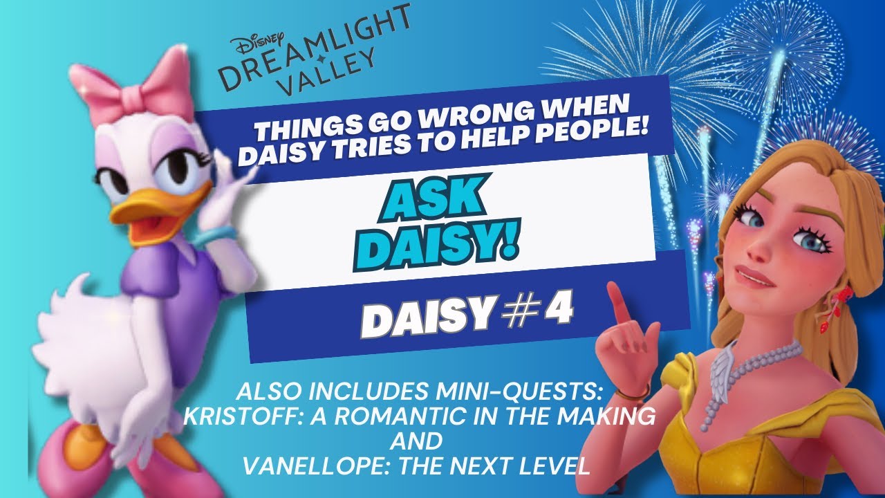 Ask Daisy Quest Walkthrough for Disney Dreamlight Valley! - YouTube