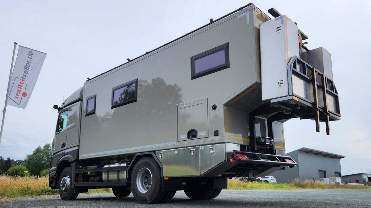 Abenteuer auf Rädern: Unser Mercedes AROCS Expeditionsmobil mit 6,00m ...