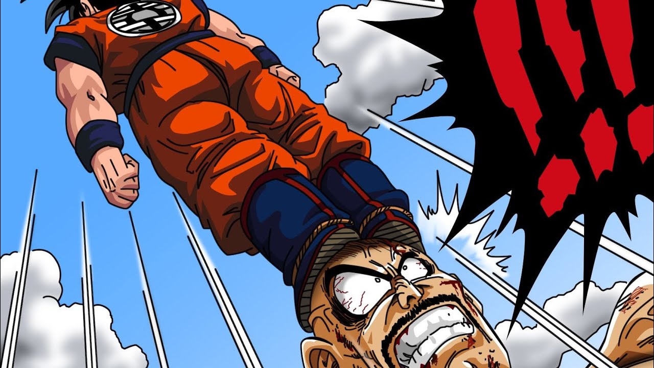 Goku derrota a Nappa | Anime vs Manga - YouTube