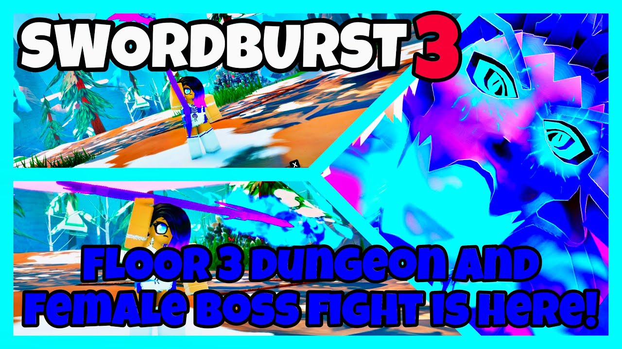FLOOR 3 DUNGEON AND FEMALE FINAL BOSS FIGHT IS HERE! | Roblox ...