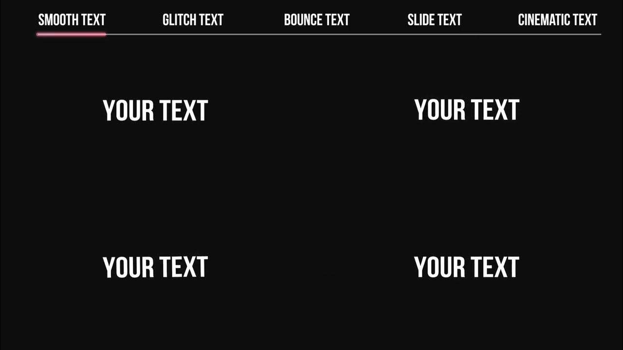 500 Text Animation Pack | Premiere Pro Presets - Motion Array - YouTube