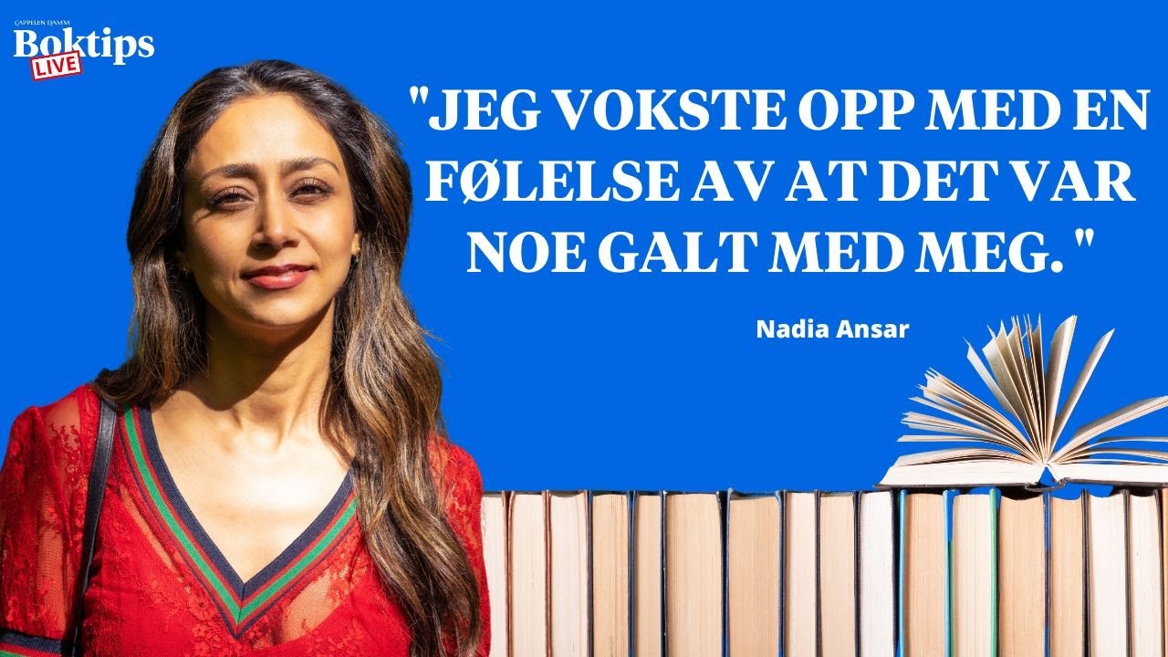 Intervju med Nadia Ansar, Boktips Live sept 2023 - YouTube