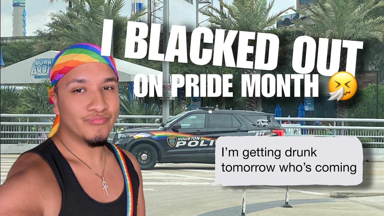I Blacked Out On Pride Month 🏳️‍🌈🤧😆 - YouTube