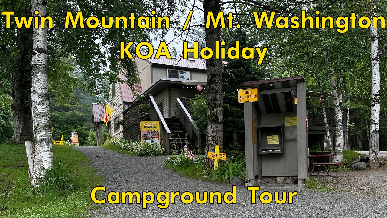 A tour of the Twin Mountain / Mt. Washington KOA Holiday Campground ...