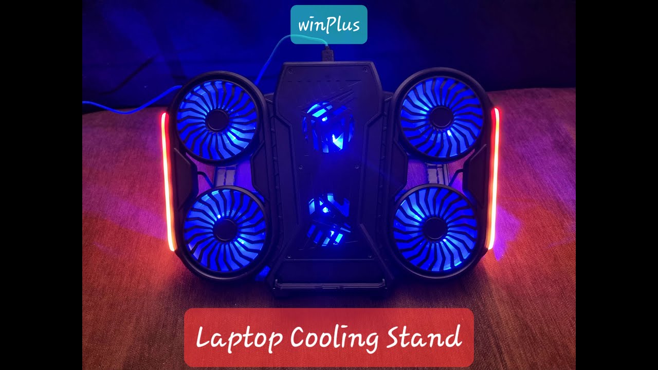 💻 Laptop Cooling Pad | winPlus Unboxing - YouTube