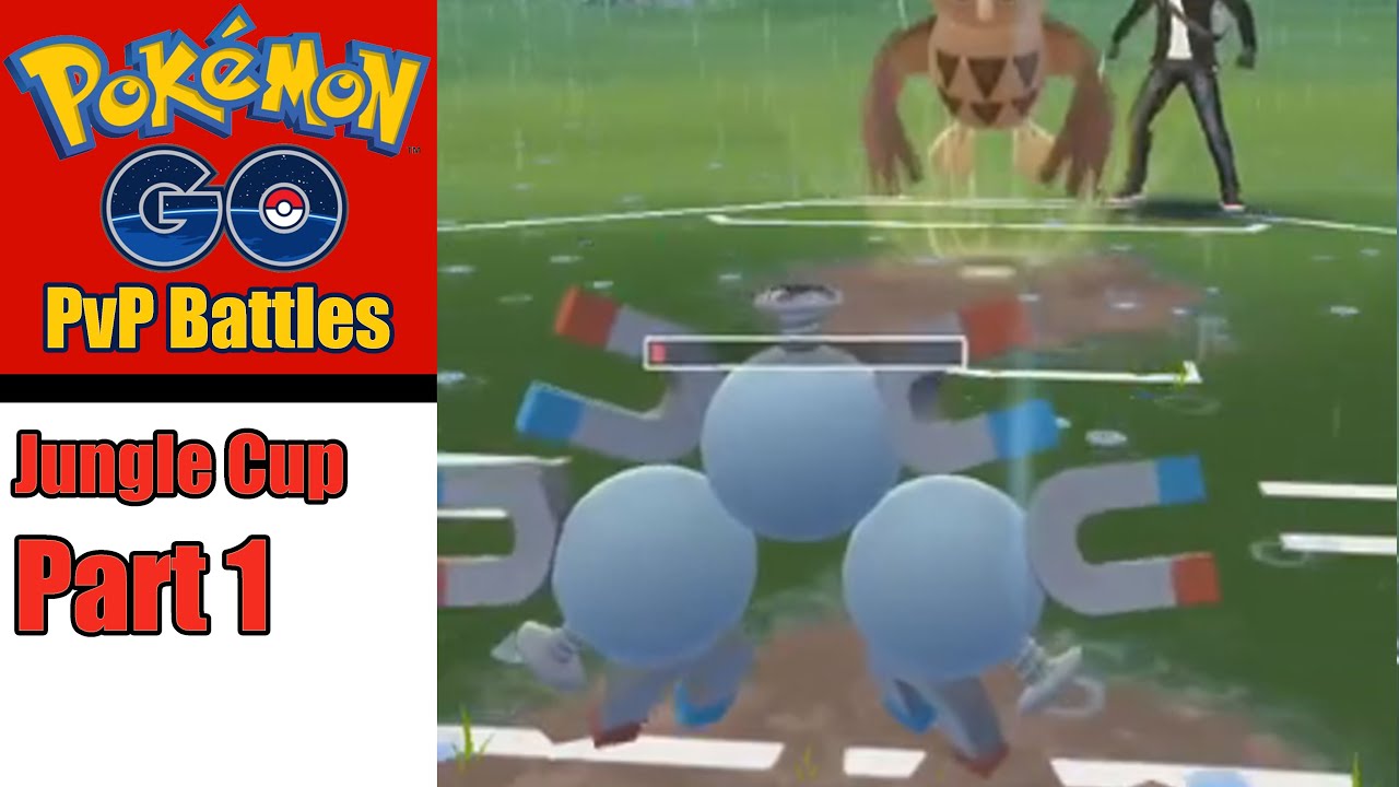 Pokemon Go Battles Jungle Cup Part 1 Youtube