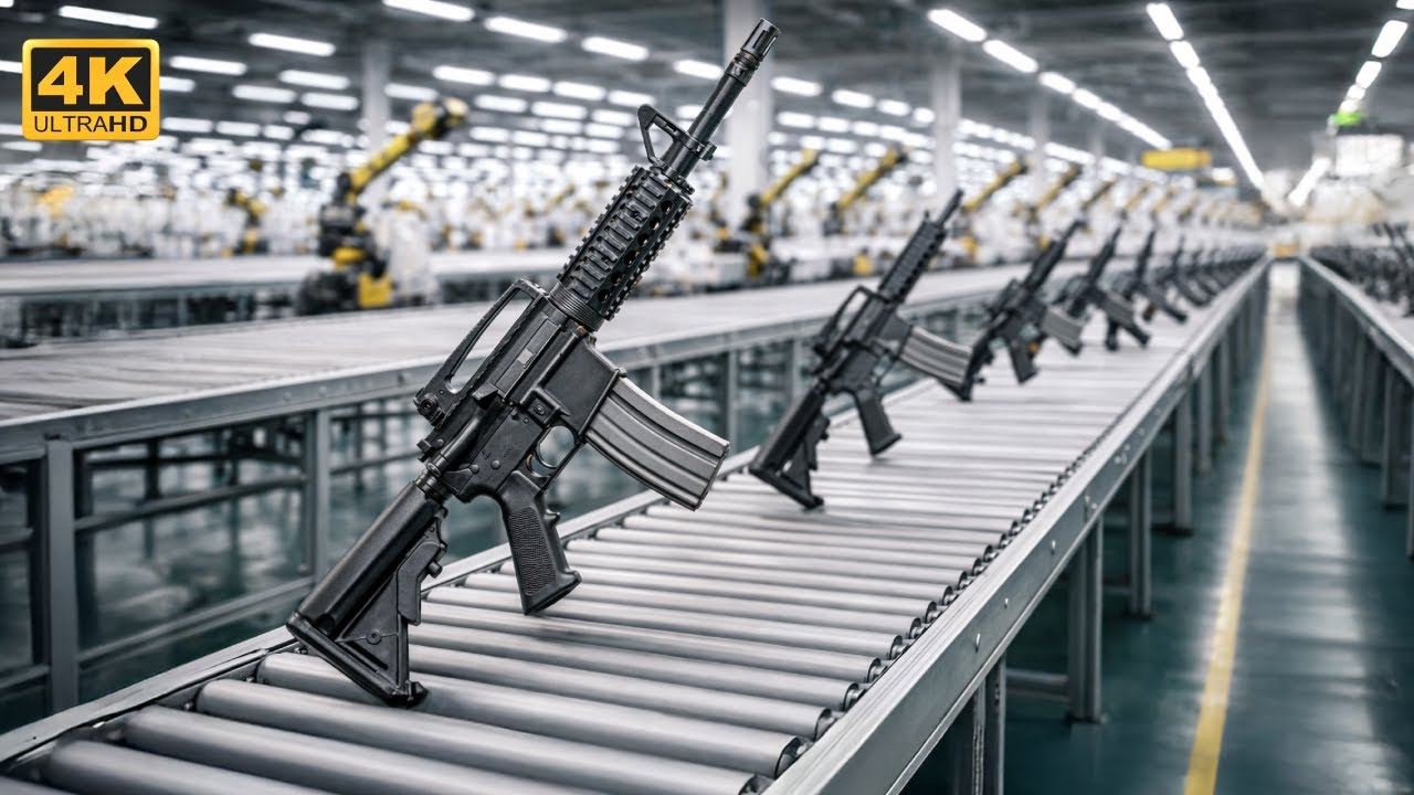 Inside the M4 Factory – You’ve Never Seen This Process - YouTube