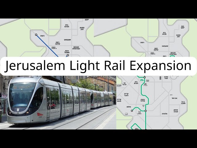 Jerusalem Light Rail Map English Abraham Hostel Jerusalem To Jerusalem