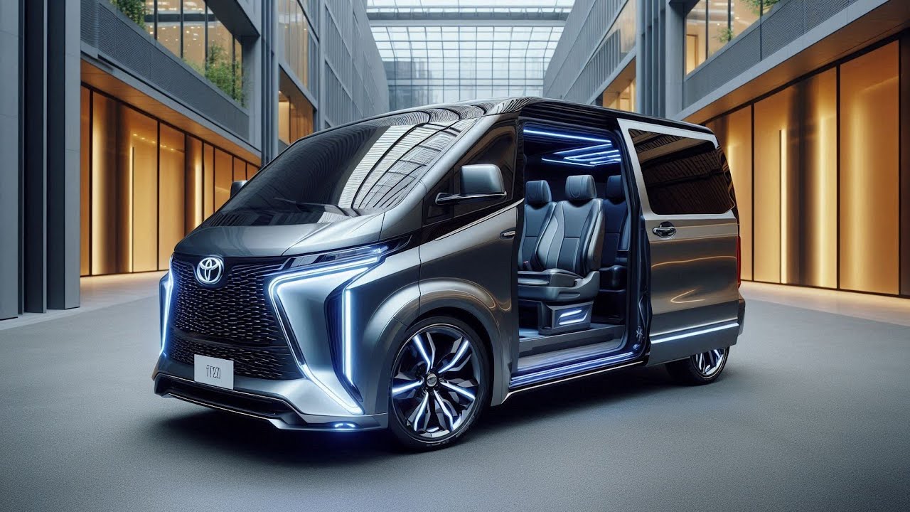 Amazing! The new 2025 Toyota Hiace has been revealed, and it's the best ...