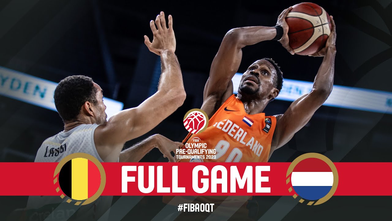 Belgium v Netherlands | Full Basketball Game | FIBA Olympic Pre ...
