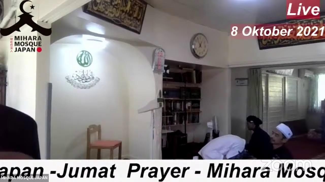 Sholat Jumat - 8 Oktober 2021 -Friday Prayer - @MIHARA MOSQUE JAPAN ...