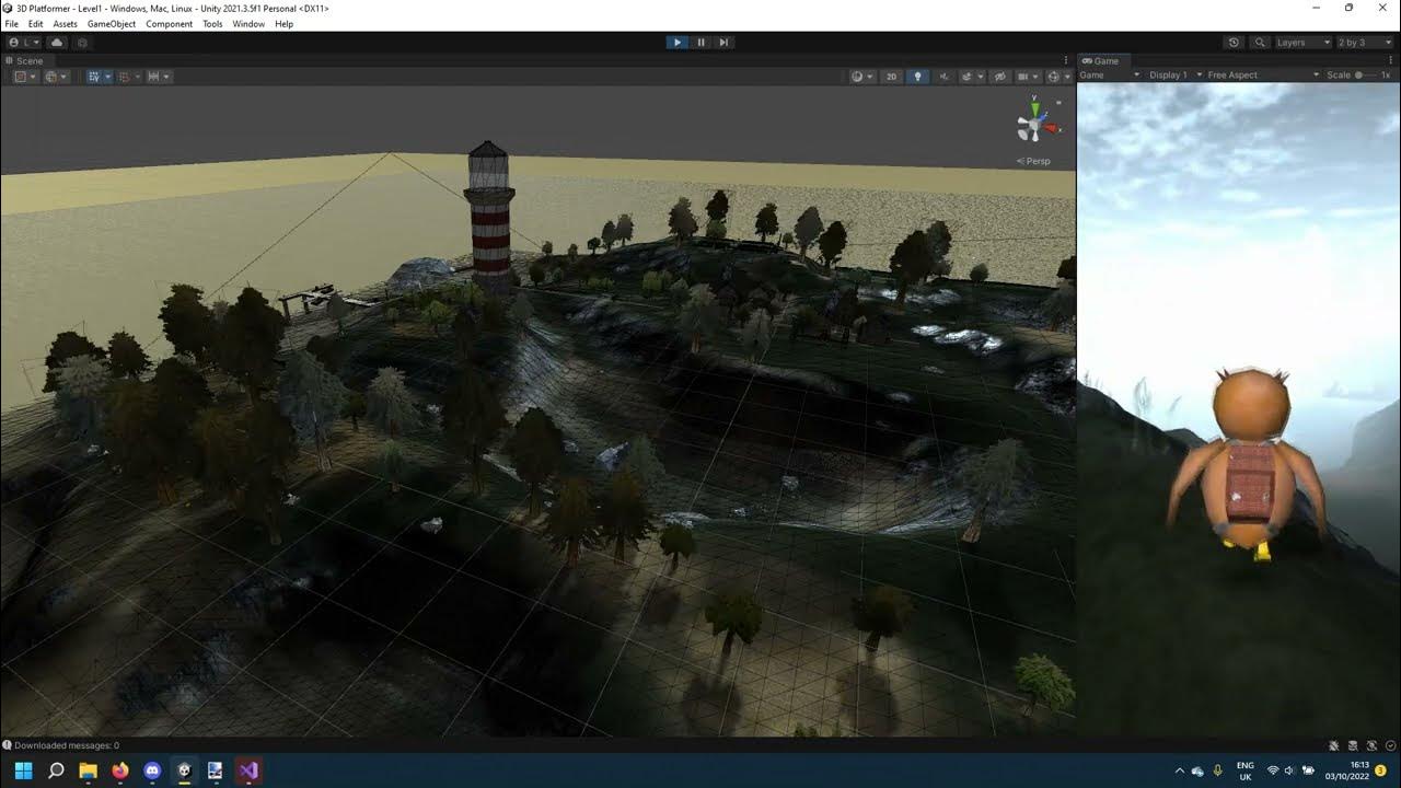 Overcast of Shadows (Unity Open World RPG) Random Object Variation - YouTube