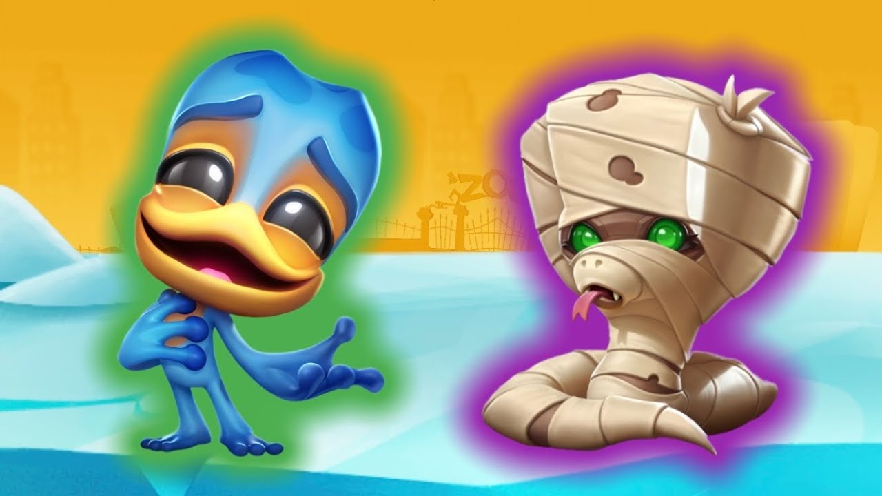 Poison Battle || Green vs Purple Poison || Zoo Battle Arena - YouTube