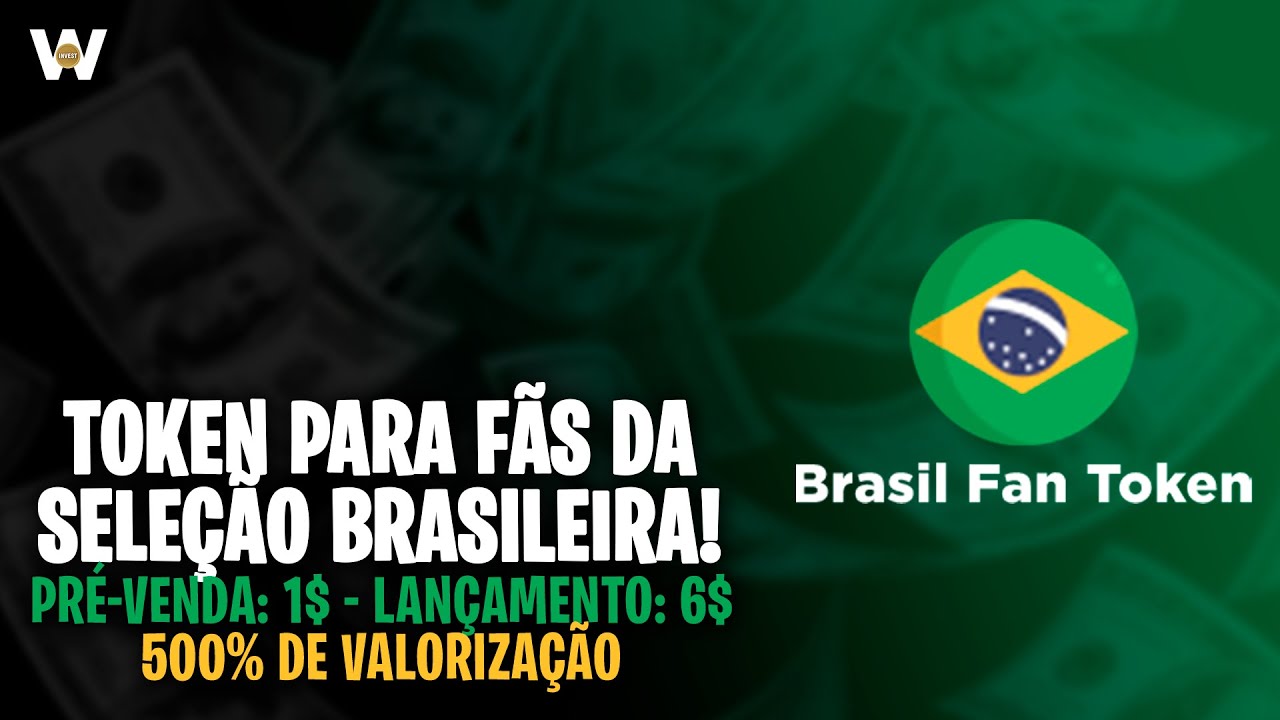 BRASIL TOKEN BET | INSPIRADO NA SELEÇÃO BRASILEIRA COM 500% DE ...