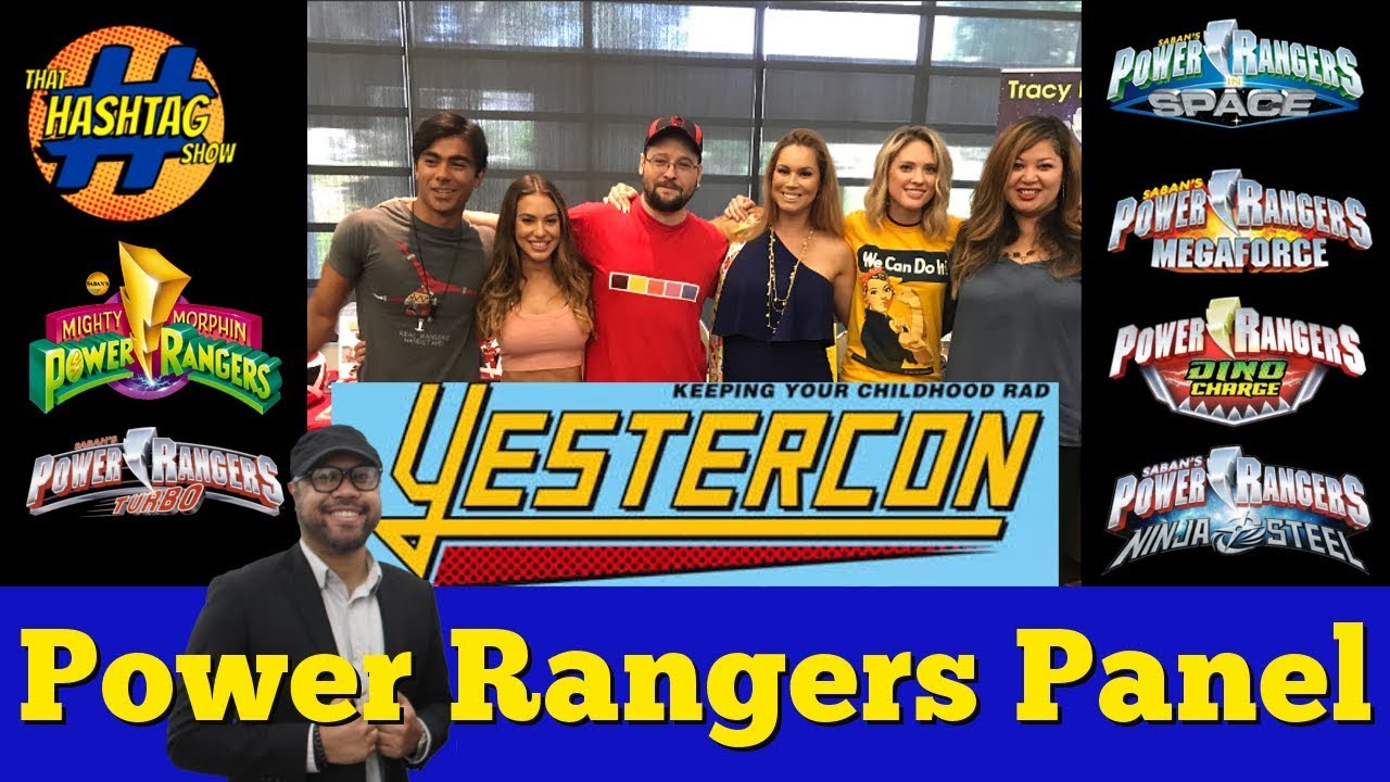 Power Rangers Panel at Yestercon 2017 - YouTube