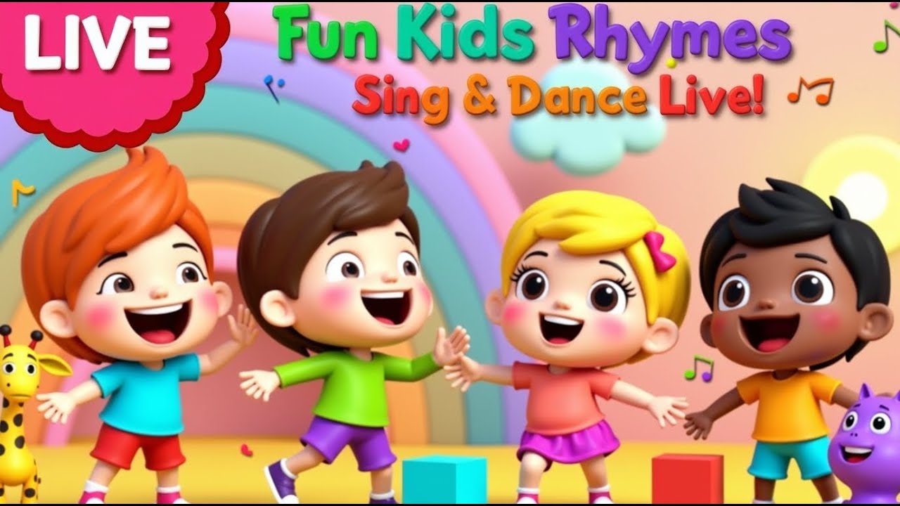 🔴 Best Summer Kids Songs & Nursery Rhymes 2025 | Fun Baby Sing-Along ...
