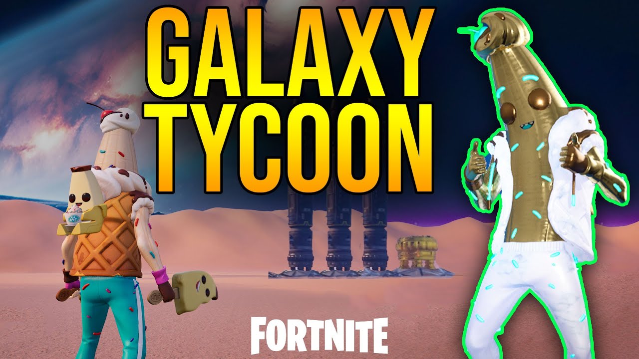 Playing Galaxy Tycoon - Fortnite - YouTube