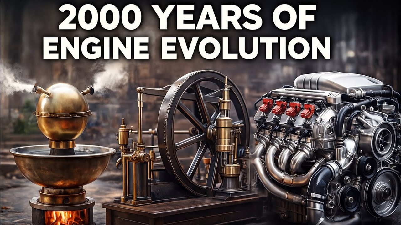 How engine evolved through 2000 years!! - YouTube