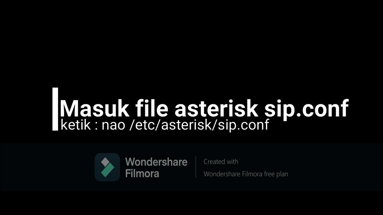 INSTALLASI ASTERISK DAN PENGETESAN ZOIPER PADA 2 HP - YouTube