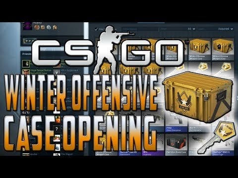 CS:GO - Winter Offensive Weapon Case - 20x Kutu Açılımı - YouTube