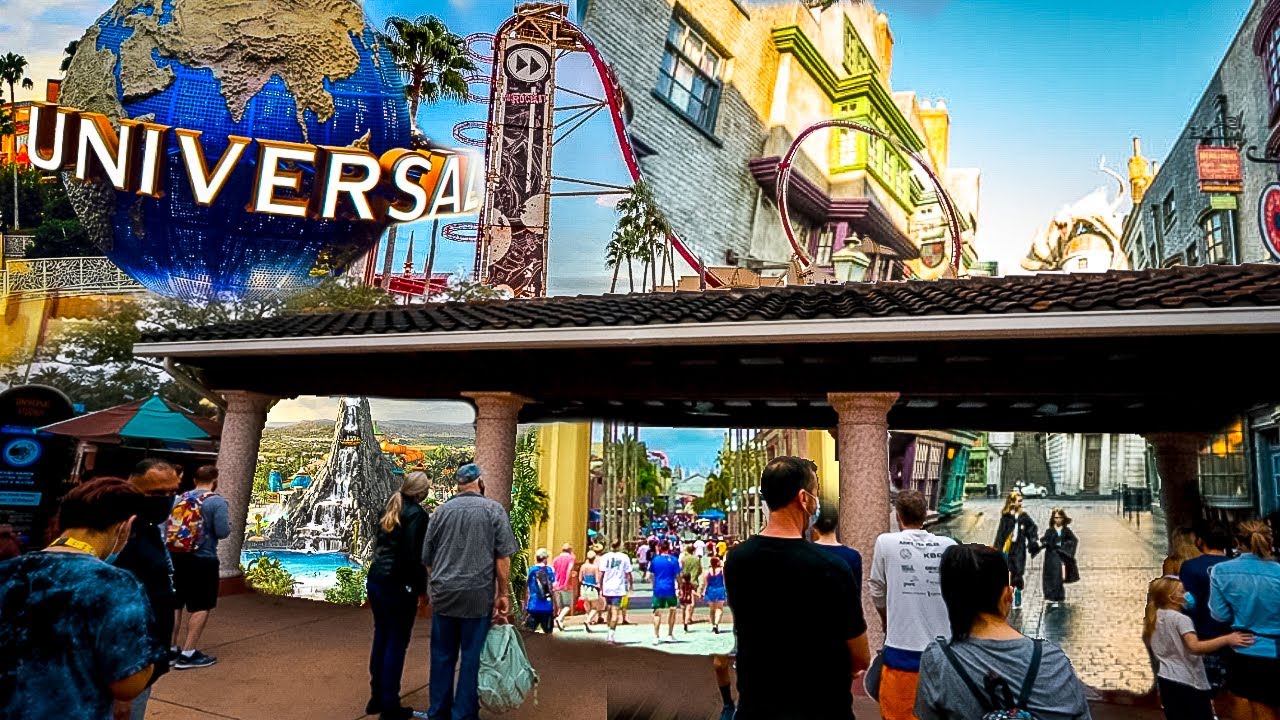 First One Inside Universal Studios! - YouTube