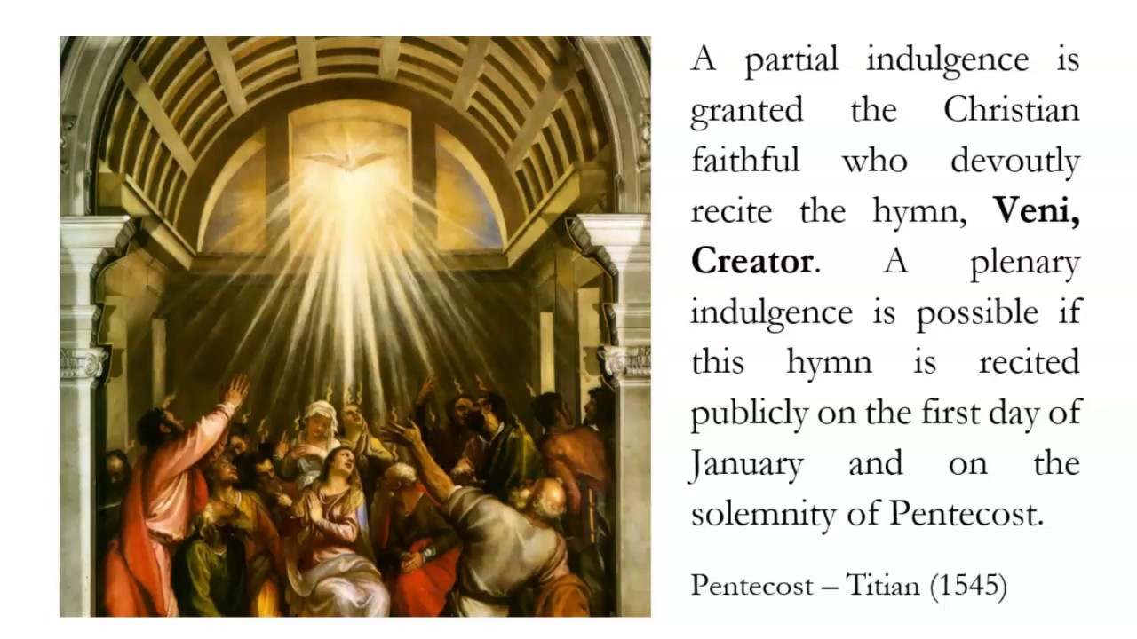 HYMNS to the Holy Spirit / Day 1 (Novena to the Holy Spirit) / Veni ...