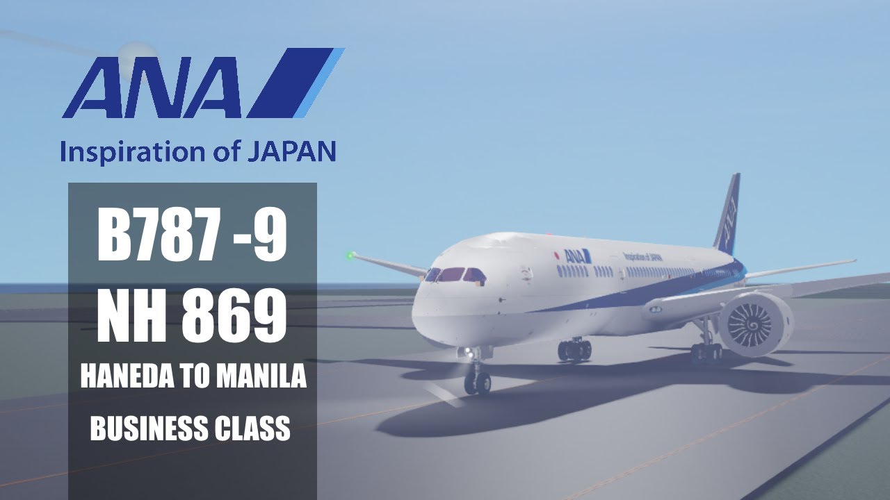 ALL NIPPON AIRWAYS FLIGHT REVIEW | ROBLOX | B787-9 DREAMLINER - YouTube