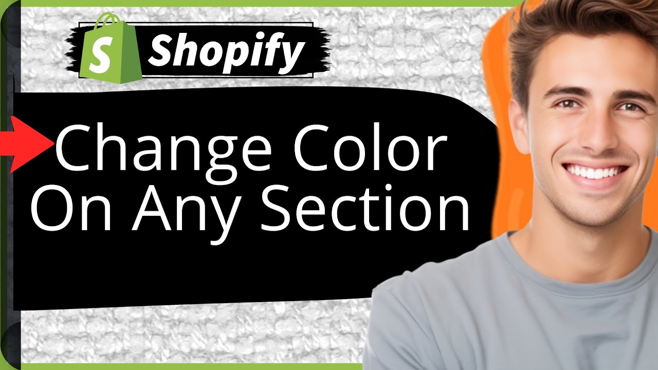 How to Change Background Color for Any Section on Shopify | Works on ...