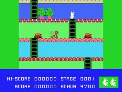 Jumping Rabbit Japan MSX Gameplay video Snapshot - YouTube
