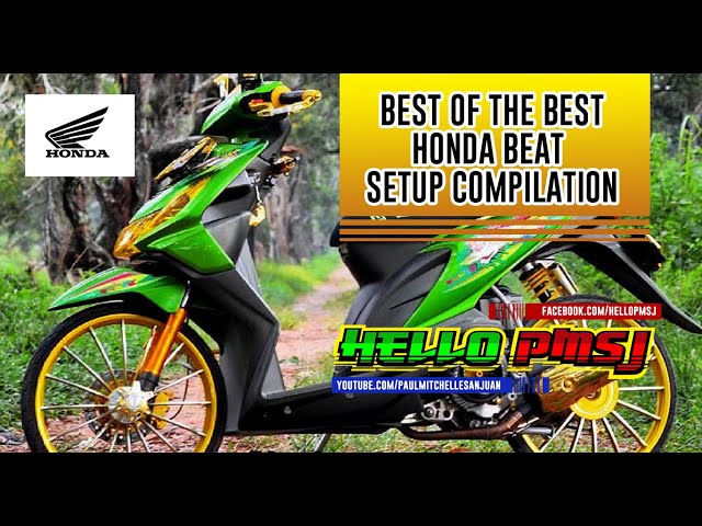 Red Honda Beat Setup