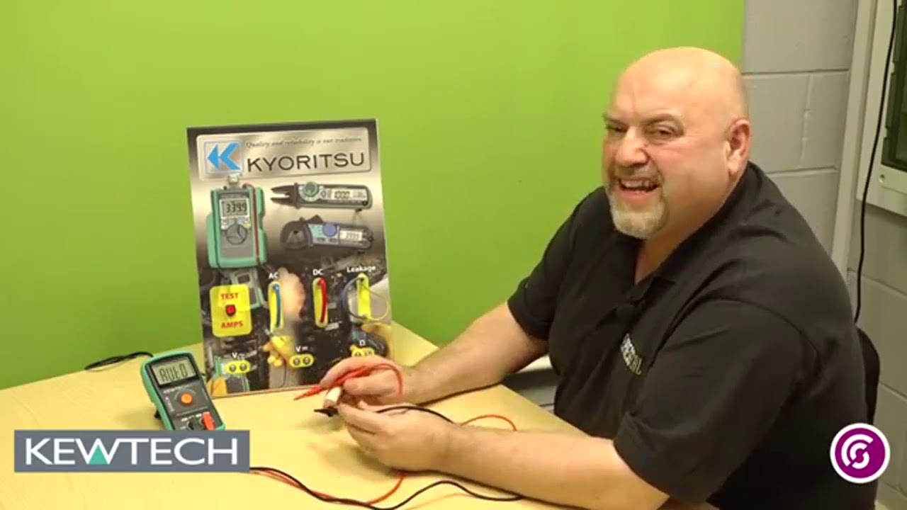Kewtech KT111 Digital Multimeter Product Demo - YouTube